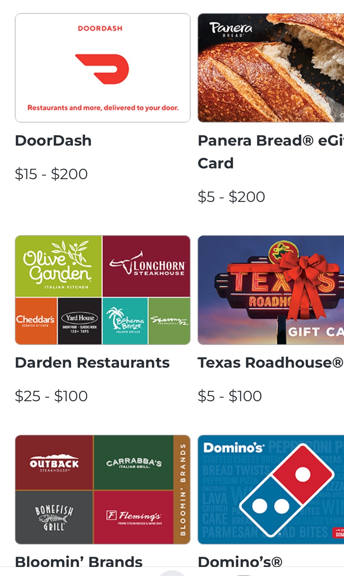 Hallmark eGift Cards