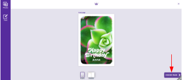 How do I create a Personalized Photo Card?