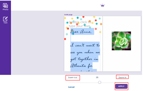 How do I create a Personalized Photo Card?